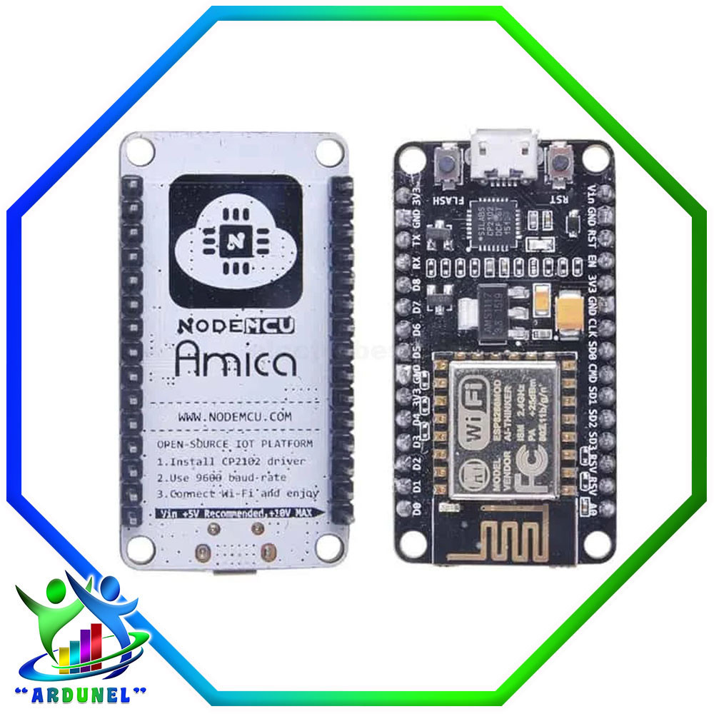 ESP8266 WIFI CP2102 NODEMCU V2 (AMICA)