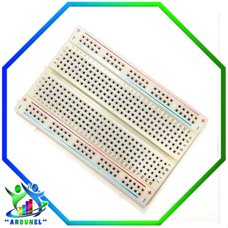 PROTOBOARD SOLDERLESS DE 400 PTS. (ALTA CALIDAD)